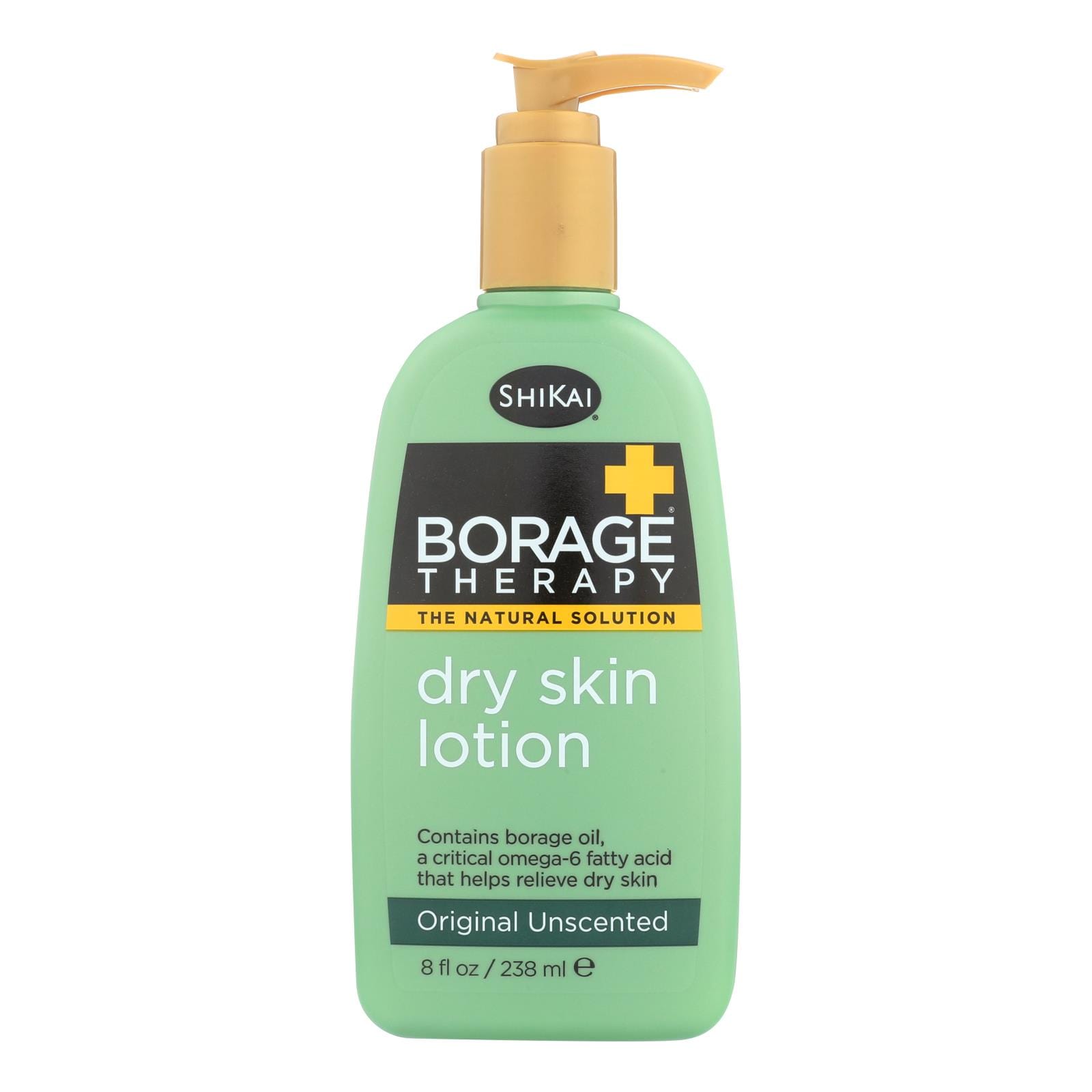 Shikai Borage Therapy Dry Skin Lotion Unscented, 8 Fl Oz - Green Go Life